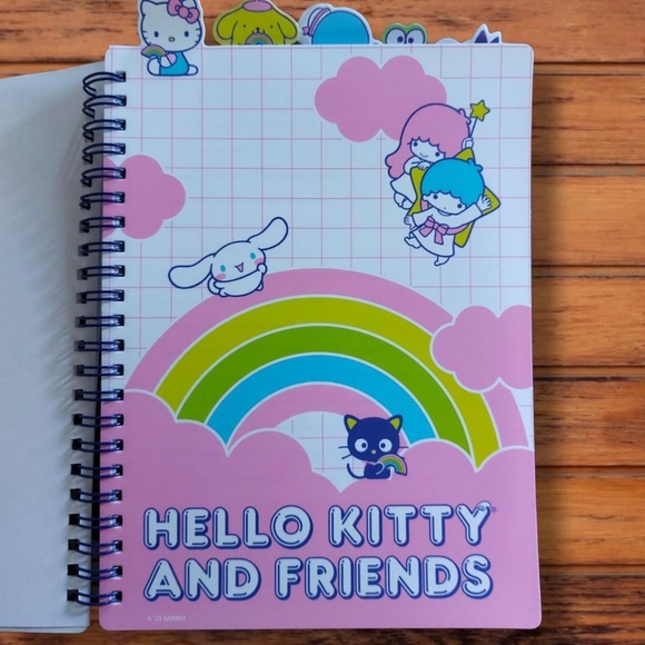 Sanrio | Office | Hello Kitty And Friends Spiral Notebook Nwot | Poshmark